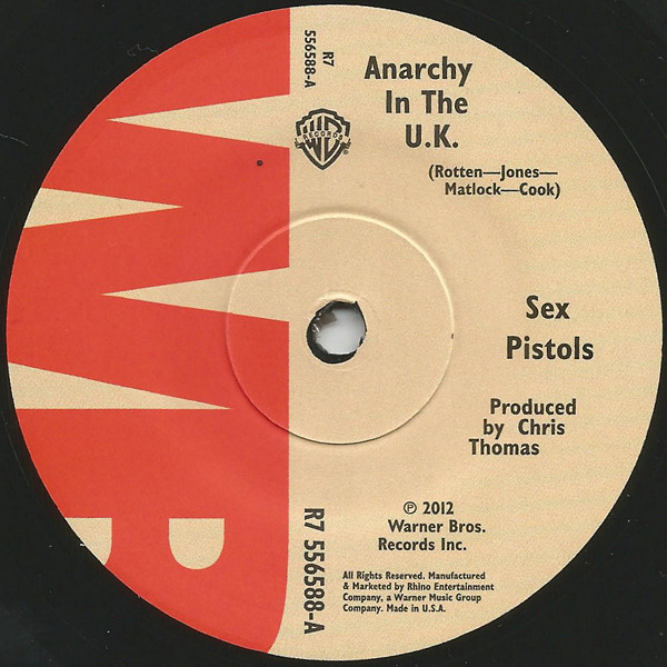 God Save The Sex Pistols Anarchy In The Uk The U K And U S 7